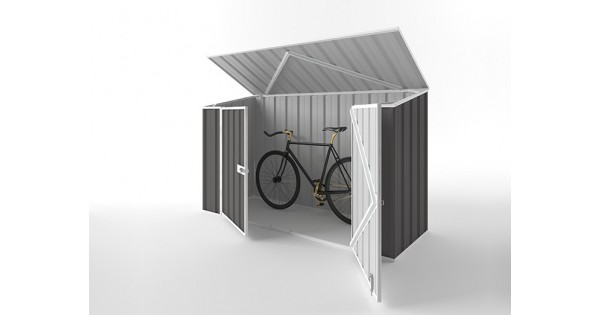 EasyShed Skillion Garden Bike Shed 2.25m x 0.78m x 1.34m EBS 2308